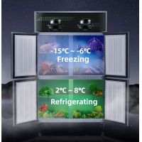 Quality Stainless Steel Refrigerator for Fruits and Vegetables Temperature 2-8C/2-8C/-6 for sale