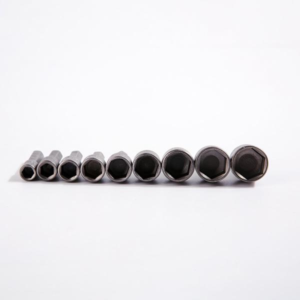 Quality Customized CRV Heated 9 Pcs 5mm Size Impact Nut Driver Set with Blister Pack Not for sale