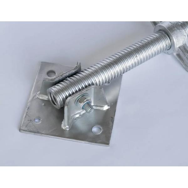 Quality Galvanized Universal JacksThrew Scaffolding Jack Base for sale