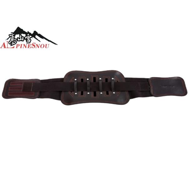 Quality Adjustable Medical Warm Waist Support Belt Leather Unisex for sale