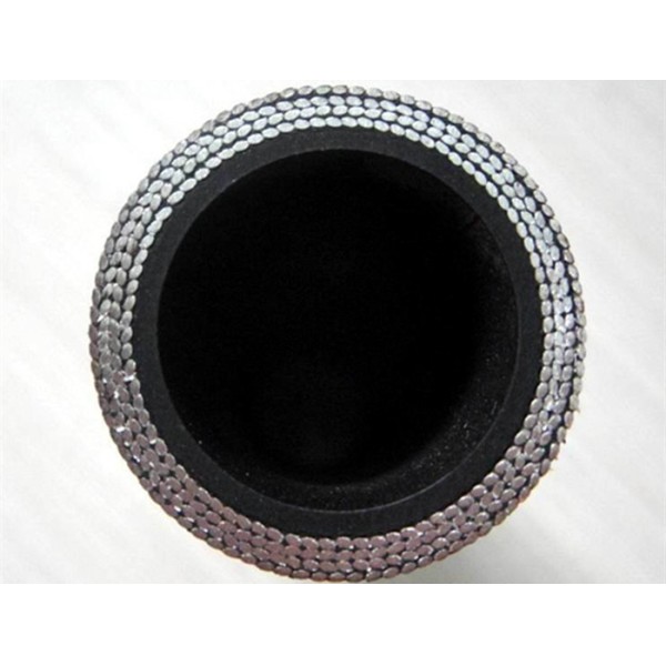 Quality Black Wrapped 16mm EN856 4SP 4SH Wire Spiral Hydraulic Hose for sale