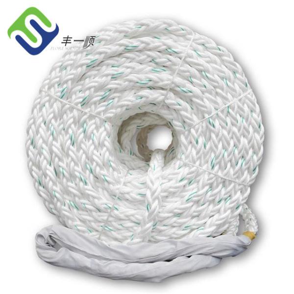 Quality 28mm - 96mm 8 Strand PP Rope Ship Polypropylene Mooring Lines for sale