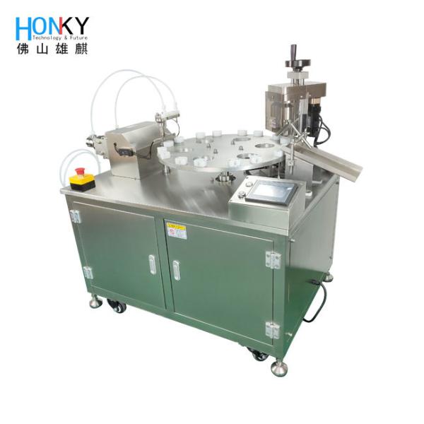 Quality AC220V Desktop Filling and Capping Machine with Ceramic Pump for 0.6-6ml Cryo for sale