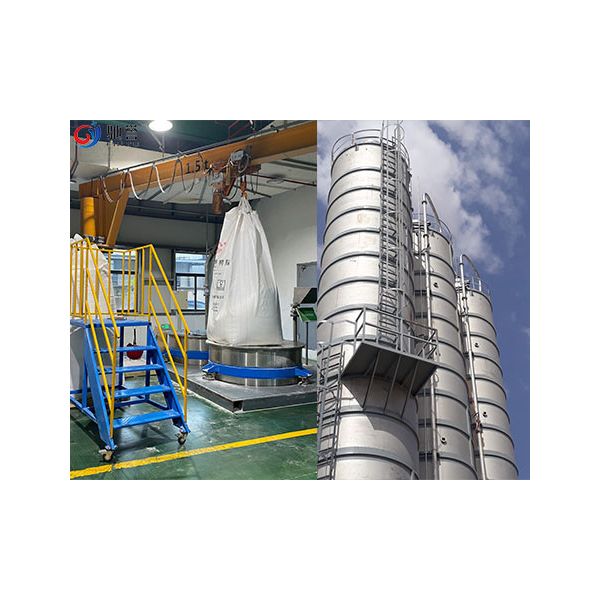 Quality Powder Dilute Phase Pneumatic Conveying Systems Bulk Bag Loading Systems for sale