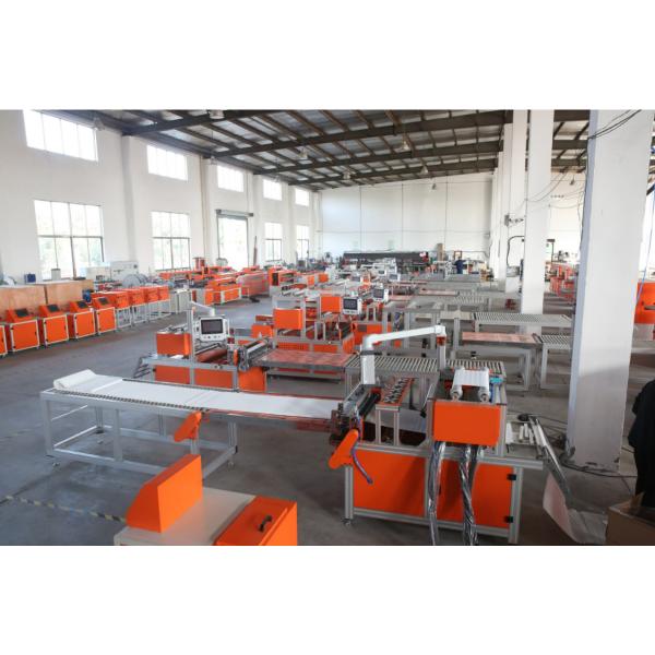 Quality Mini HEPA Filter Making Machine 220V / 380V Rotary Pleating And Gluing Machine for sale