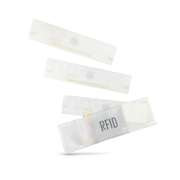 Quality 70*15mm RFID Laundry Tag Industrial RFID Textile Tag 200 Washable Times for sale