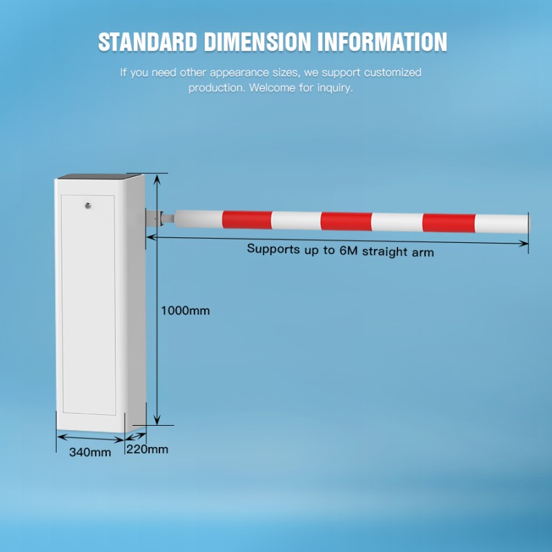 CW242 barrier gate operational demonstration