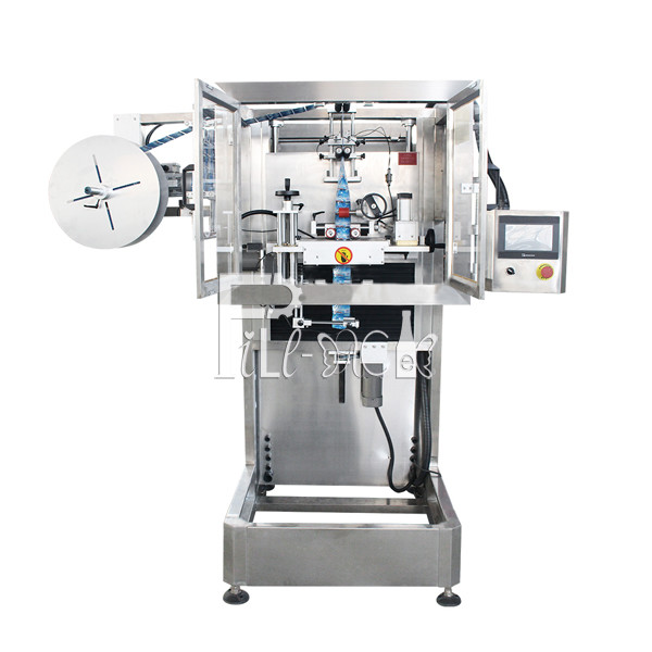 Quality Panasonic AC Motor Neck Sleeve Round Bottle Labeller for sale