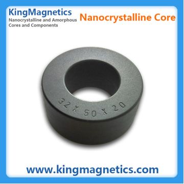 Quality wind frequency high 100KHz inductance nanocrystalline ring core with plastic for sale