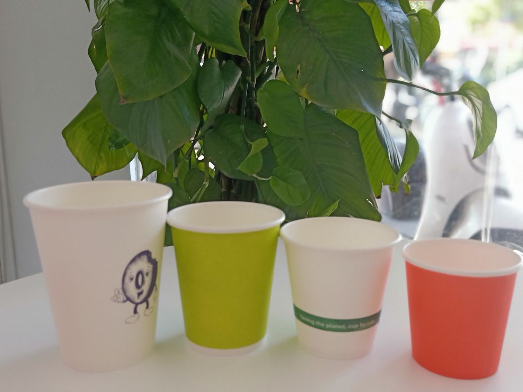 Hot Sale 100% Paper Plastic Free Animal Design Without PE Coated E-Friendly Disposable Paper Cup