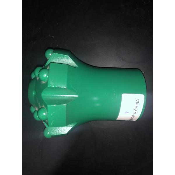 Quality Dome Retractable Drill Bit T45 Spherical / Ballistic Buttons Drifting Tunneling for sale
