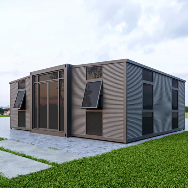 Quality Two Wings Easy Foldable Expansion Container House 20ft Tiny Apartment Living for sale