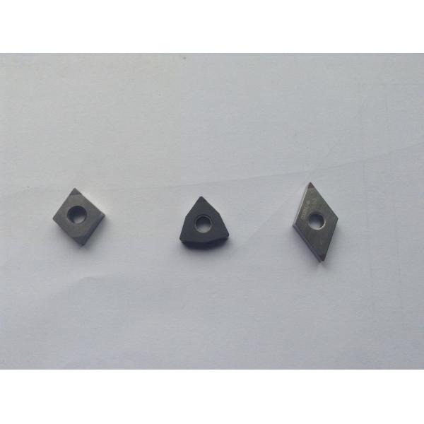 Quality PCD CBN Turning Insert Silver Super Hard Cutting Tools Customized for sale
