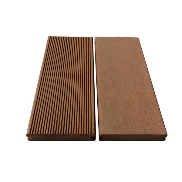 Quality Anti Rot Hotel Solid Composite Decking Boards 138x26mm Recyclable for sale