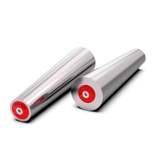 Quality Low Friction Steel Sprocket Driven Taper Roller Assembly Line Drum Precision-Engineered Low-Noise Conical Roller Dia50mm for sale