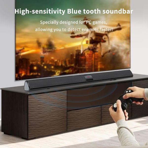 Quality Powerful  Bluetooth V5.0  Wireless Surround Soundbar For Tablet ARC Input for sale