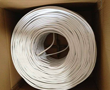 Copper networking Cable Cat.5e UTP Cable soild copper conductor,23 AWG 4 pair Ethernet Lan cable