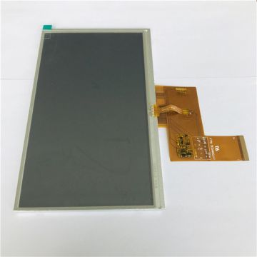 Quality 24 Bit RGB 7 Inch 280cd m2 Round LCD Display 12 O'Clock Viewing Direction for sale