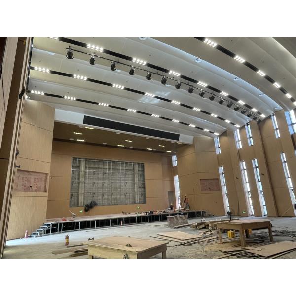 Quality Theater Veneer Wood Micro Perforated Acoustic Panel Wall Sound Absorption Interior Board for sale
