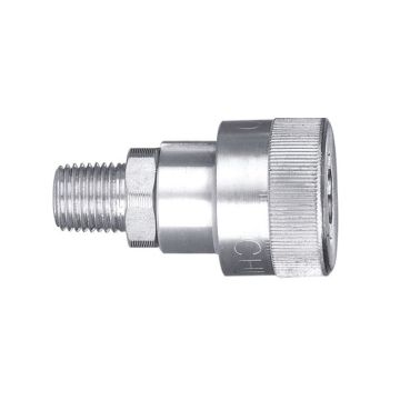 Quality 250PSI Pneumatic Quick Release Coupling S Series For Schrader Interchange for sale