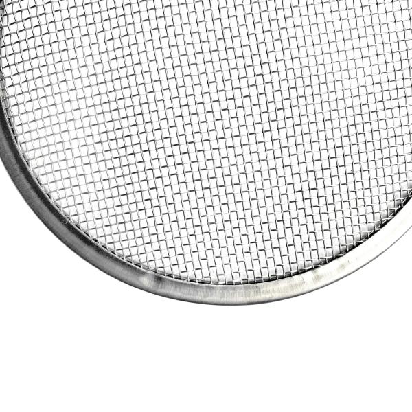 Quality Kitchen Pilfer Proof Mason Jar Strainer Lid Diy 86mm Sliver for sale