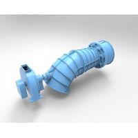 Quality Tubular Turbine Generator / Water Powered Turbine 85%-93% Efficiency for sale