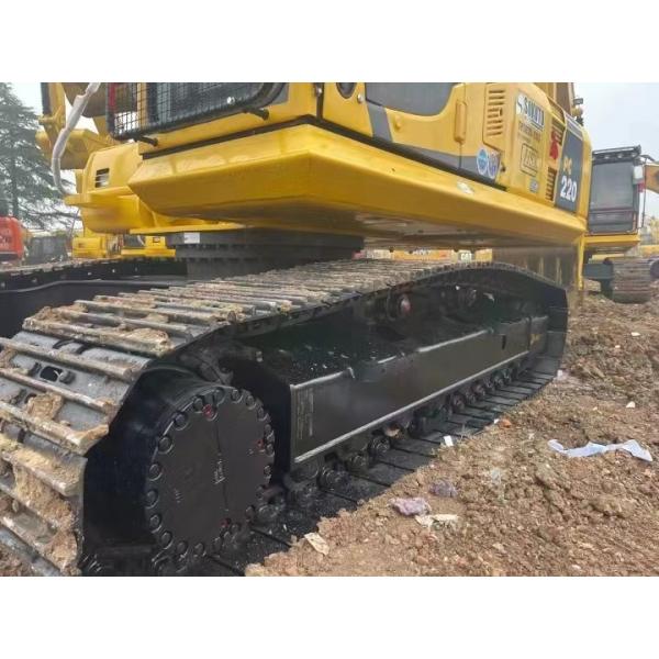Quality PC220 Used Komatsu Excavator 23 Tons 1 Cubic Meters For Any Construction Project for sale