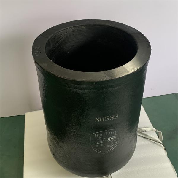 Quality Copper High Temperature SiC Crucible Round Shape Chemical Resistant for sale