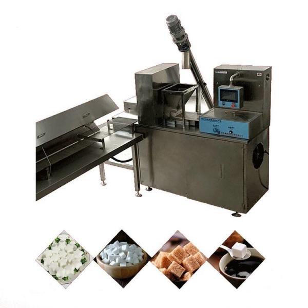 Quality Jaggery making machine cube sugar press wrapping production line machine automatic cane sugar cube making mac for sale