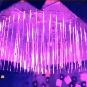 Quality Dmx 3d Meteor Tube Vertical Kinetic Led Pixel Tube for Interior Decoration for sale