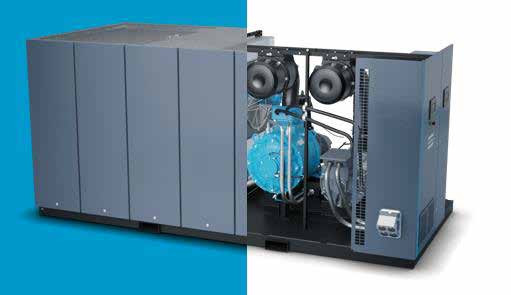 Quality 200-250kw Hybrid Oil Injected Atlas Screw Air Compressor for sale