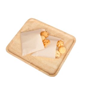 Quality Recyclable Pinch Bottom Brown Greaseproof Paper Food Bags For Snack Takeaway for sale
