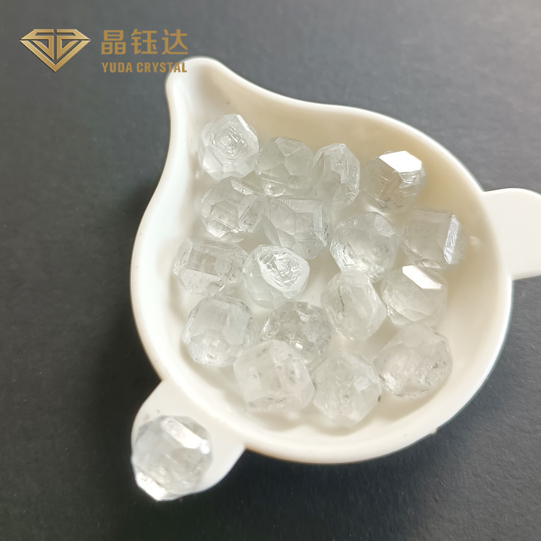 Quality VS SI 3.0ct 4.0ct 5.0ct HPHT Rough Diamonds Custom For 1 Carat Loose Diamond for sale
