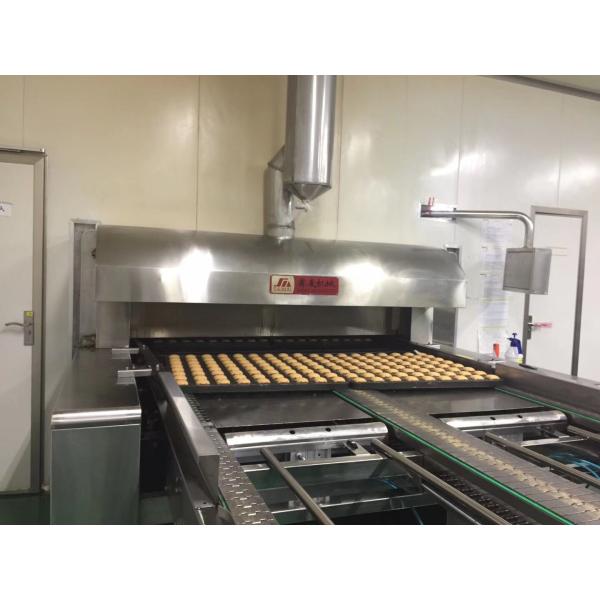 Quality 304 Stainless Steel 1.5mm Sheet Chamber Bakery Tunnel Oven for sale