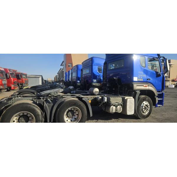 Quality QCC4252D654 Used Truck Tractors C&C U380 Second Hand Truck 6x4 for sale