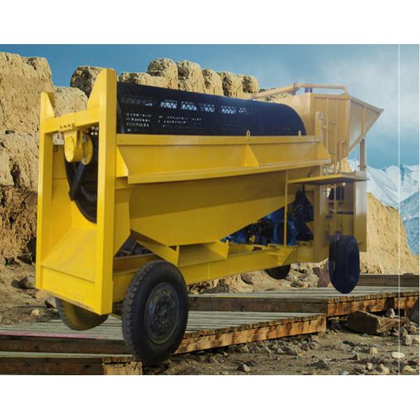 Quality River Placer Alluvial Gold Ore Trommel Screen Washing Plant for sale