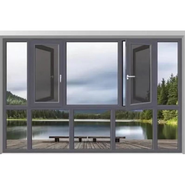 Quality Custom Aluminium Casement Windows for Office Buildings Superior Soundproof and Insulation for sale