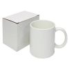 china Safe Food Grade Ceramic Mug 11 oz White Custom Patterned Size Coffee Cup for