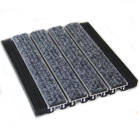 Quality Heavy Duty Aluminum Frame Recessed Floor Mat for sale