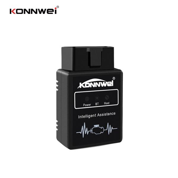 Quality Bluetooth Konnwei OBD2 Scanner Car Engine Fault Code Reader Android for sale