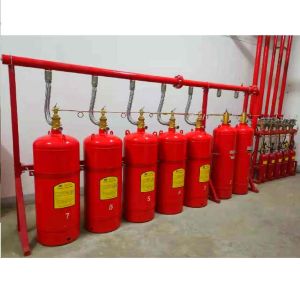 Quality Red FM200 Pipe Network System 4.2MPa / 5.6MPa Mixed Gas Fire Suppression System for sale