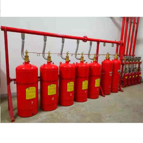 Quality Red FM200 Pipe Network System 4.2MPa / 5.6MPa Mixed Gas Fire Suppression System for sale