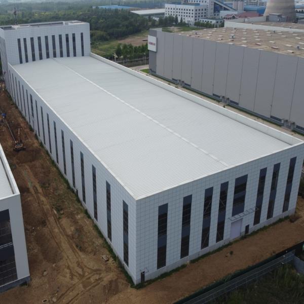 Quality Large Span Pre Engineered Steel Frame Warehouse Q235B Q355B for sale