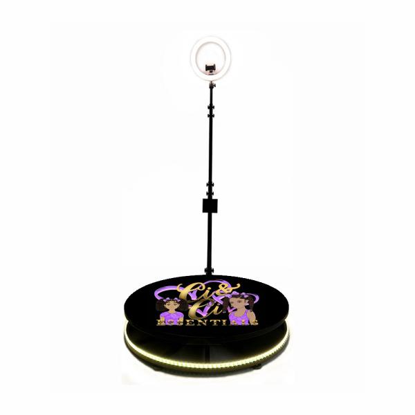 Quality Portable Video 360 Booth Spin Camera Slow Motion 45 Inch For 4 - 6 Guests for sale