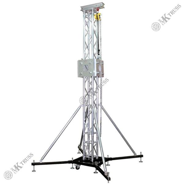 Quality Indoor and Outdoor Concert Truss Lifts Ground Support Tower with Customization for sale