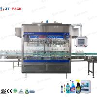 Quality 500ml Toilet Cleaner Filling Machine 6000b/H Antiseptic Liquid Filling Line for sale
