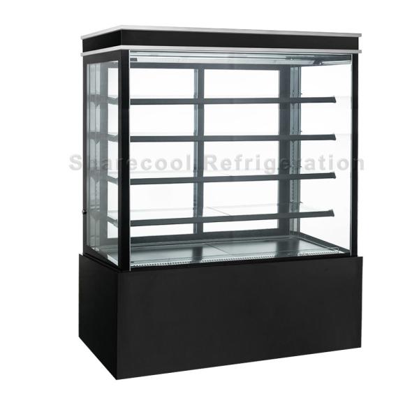 Quality Commercial R134a Cake Display Refrigerator 5 Layers Marble Base For Bakery Shop for sale
