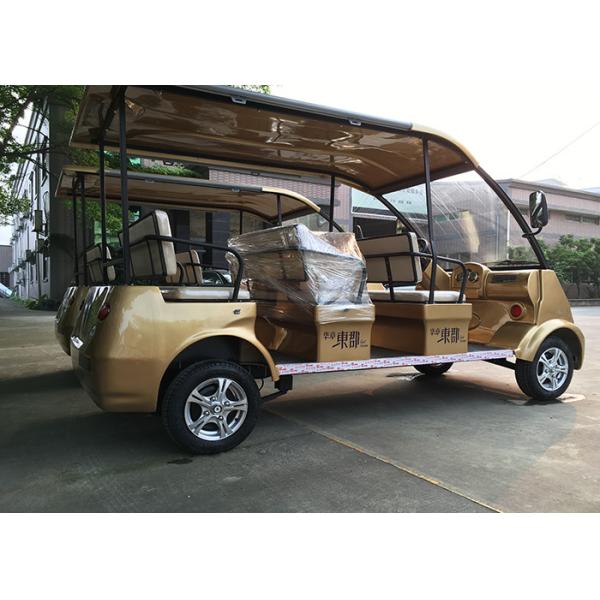 Quality Long Wheelbase Spacious Electric Shuttle Bus 4Kw With 8 Seats Customized Color for sale