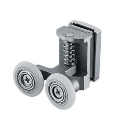Quality Lightweight 6-8mm Sliding Glass Door Rollers OEM For Curved Shower Door for sale