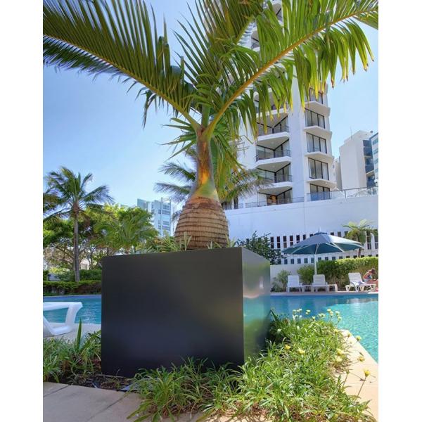 Quality Rectangular Modern Fiberglass Planters Customized 30-Day Crafted Timeless for sale